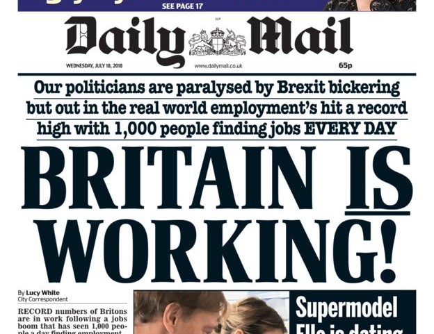 Look: Right-wing papers ignore the fact everything is on fire - Left ...