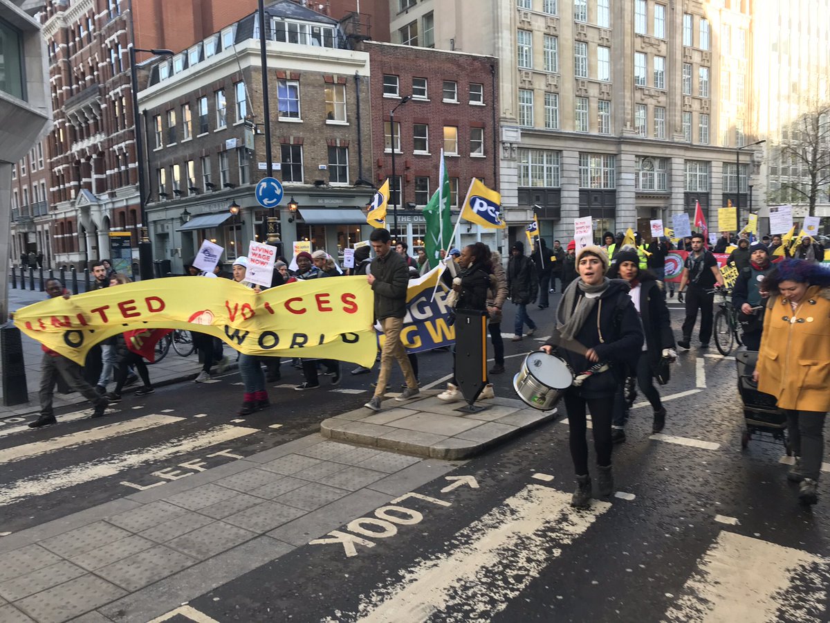 Ministry staff protest poverty pay and having to work when sick - Left ...