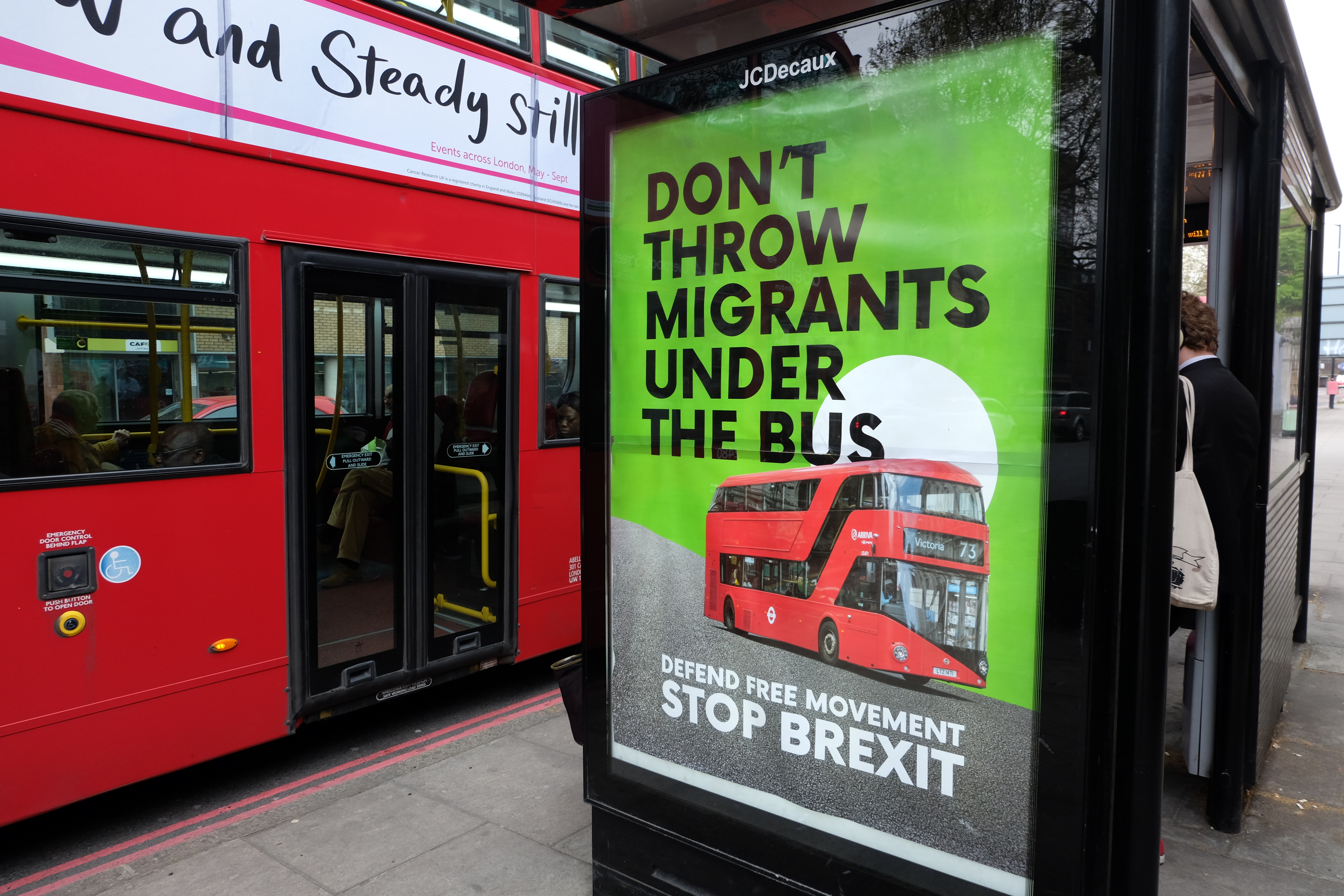 Rogue anti-Brexit posters pop up across London - Left Foot Forward ...
