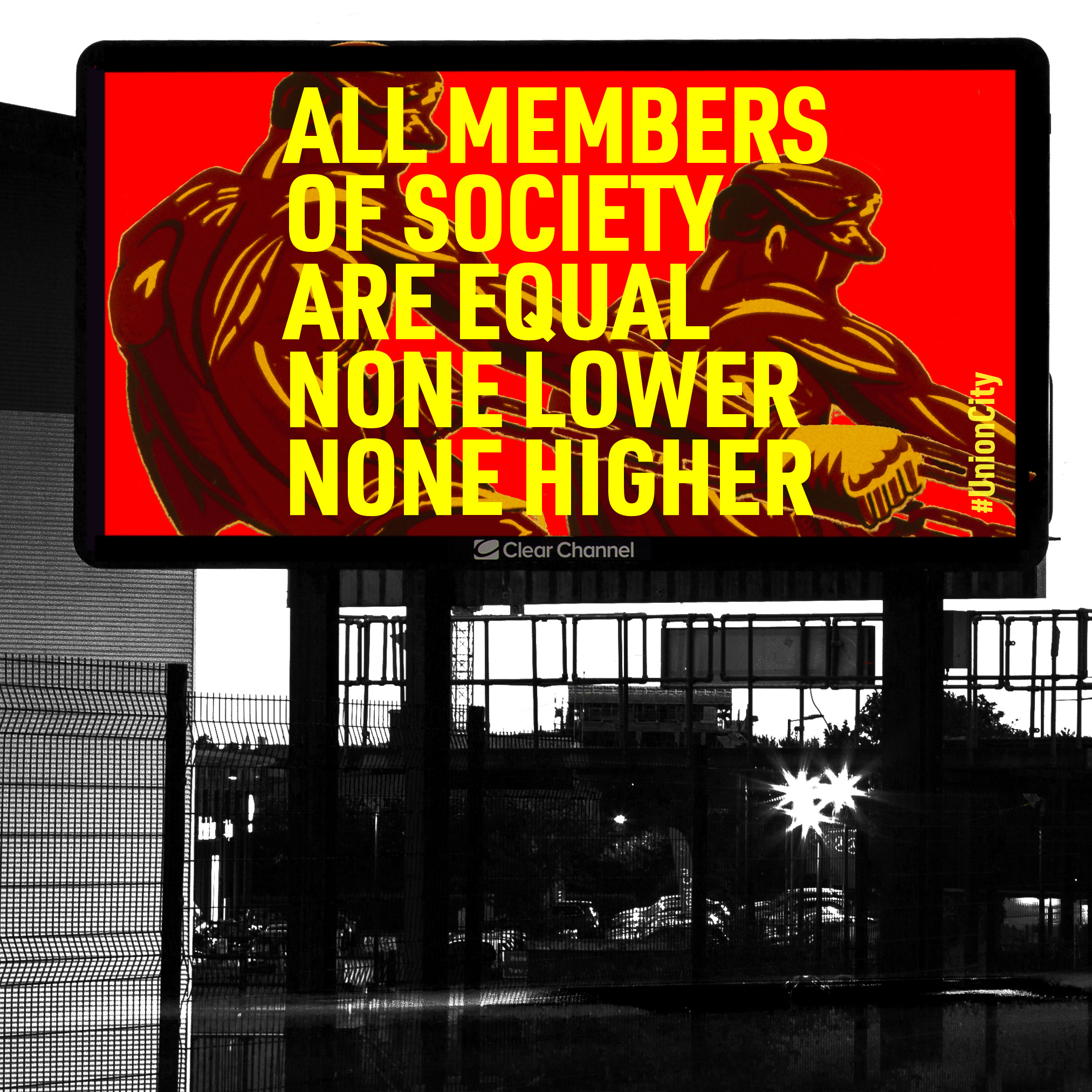 Socialist artwork goes up on billboards around the UK - Left Foot ...