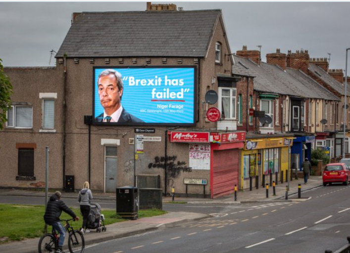 ‘Brexit Has Failed’ poster campaign proves a crowd-pleaser, even in ...