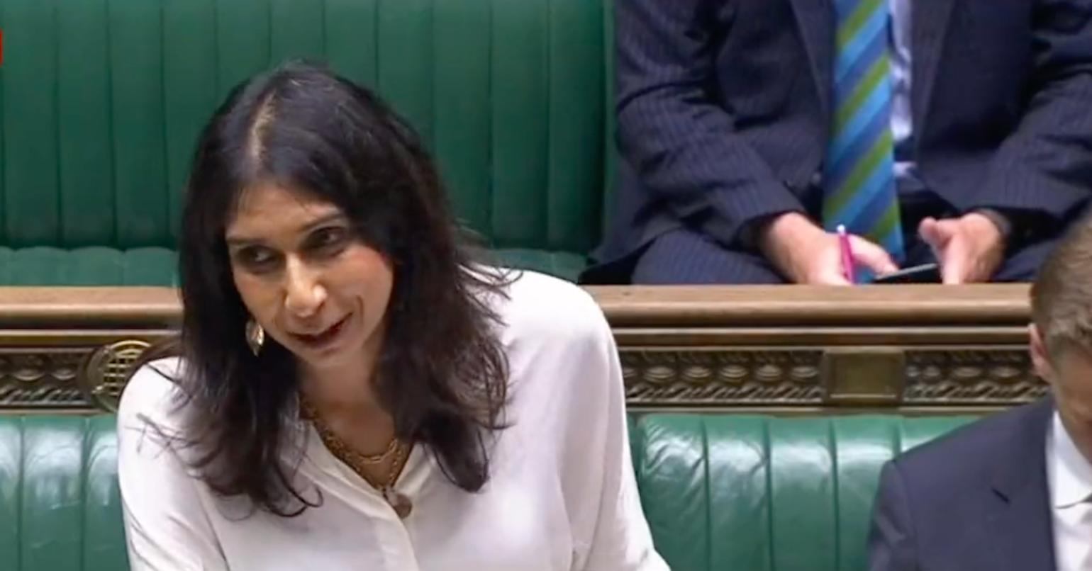 Caroline Lucas offers perfect response to Suella Braverman’s 'doom-mongering’ dig - Left Foot ...