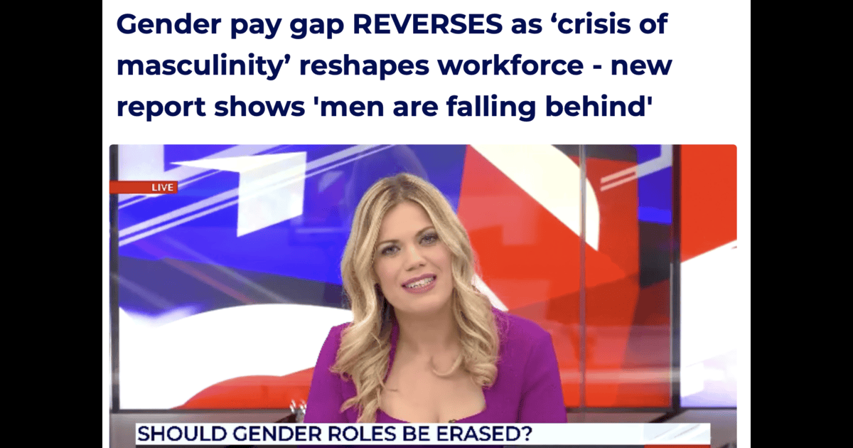 Right-wing media fumes over 'pay gap reversal' while conveniently ...