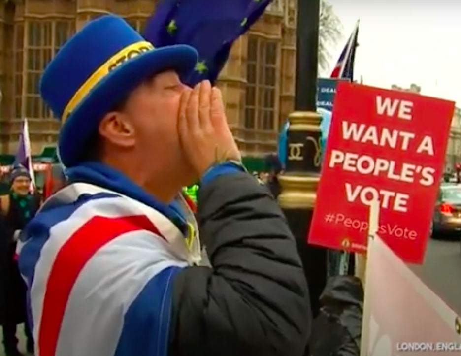 ‘Stop Brexit Man’ cleared of flouting ban on playing music outside ...