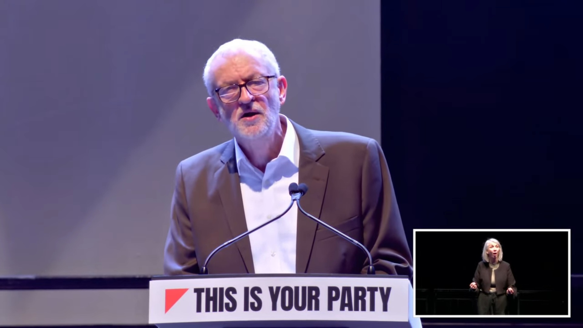 Jeremy Corbyn calls for unity in keynote speech to first ever Your ...